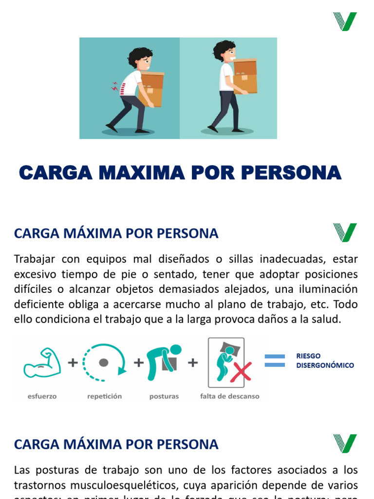 Carga Maxima Por Persona | PDF