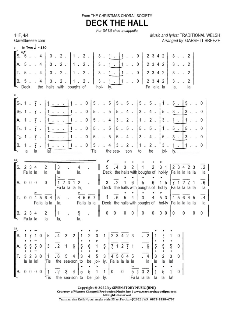 Deck The Hall | PDF