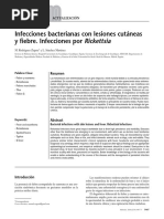 Proteus Ox-19 y Rickettsiosis | PDF | Organismos | Epidemiología