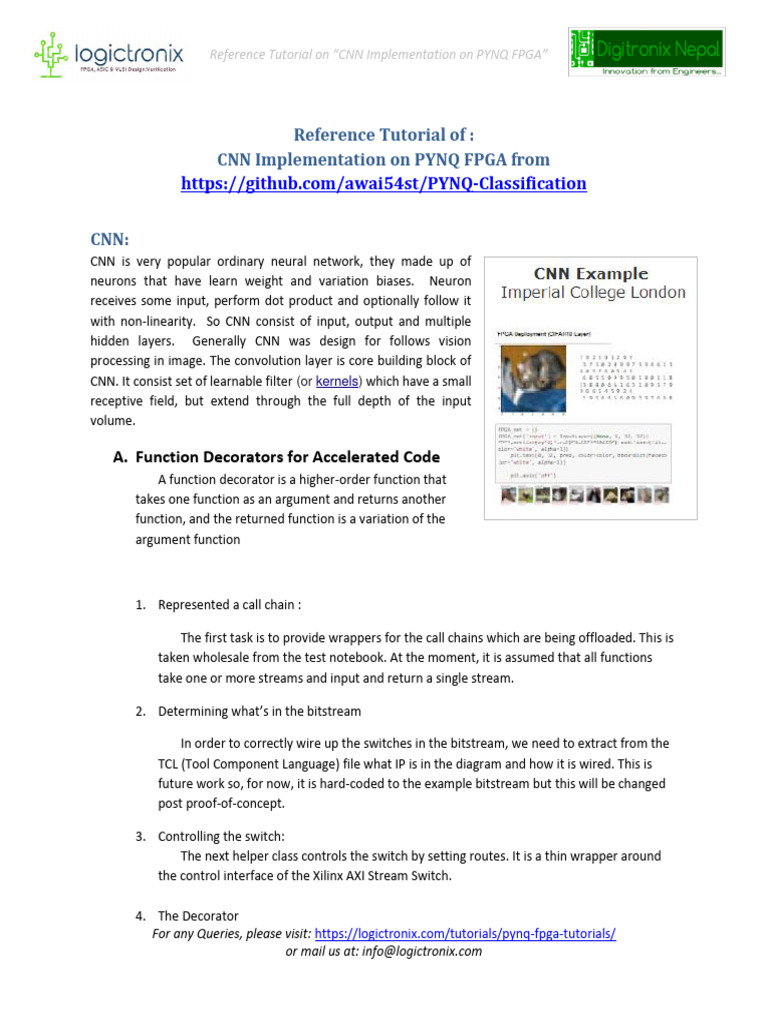CNN (convolution+Neura+Network) PYNQ Online Course | PDF CNN (convolution+Neura+Network) PYNQ Online Course | PDF