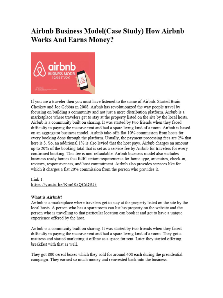 Airbnb Model Examples. | PDF | Airbnb | Brand