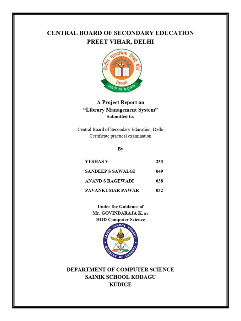 lIBRARY MANAGEMENT | PDF | Libraries | Computing