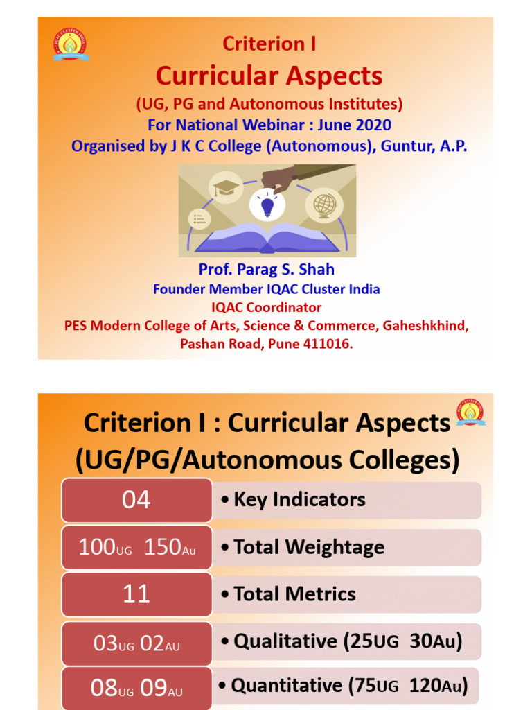 NAAC Criteria 1 | Download Free PDF | Curriculum