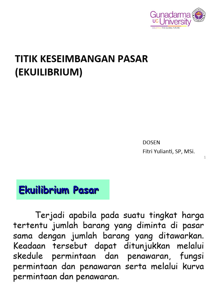 M14 Ekuilibrium | PDF