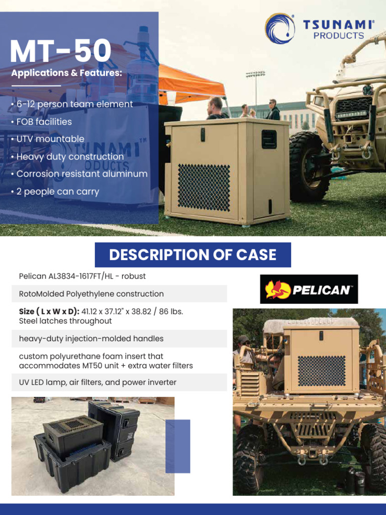 MT50 Product Brochure | PDF