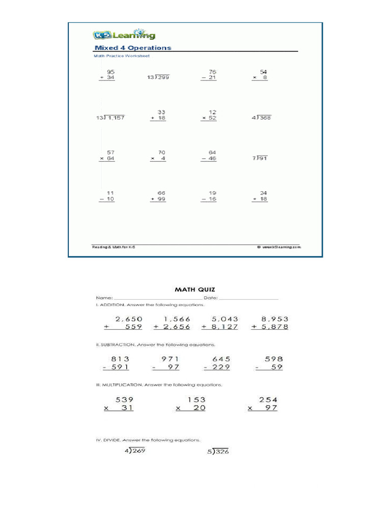 Math 10 Activity | PDF
