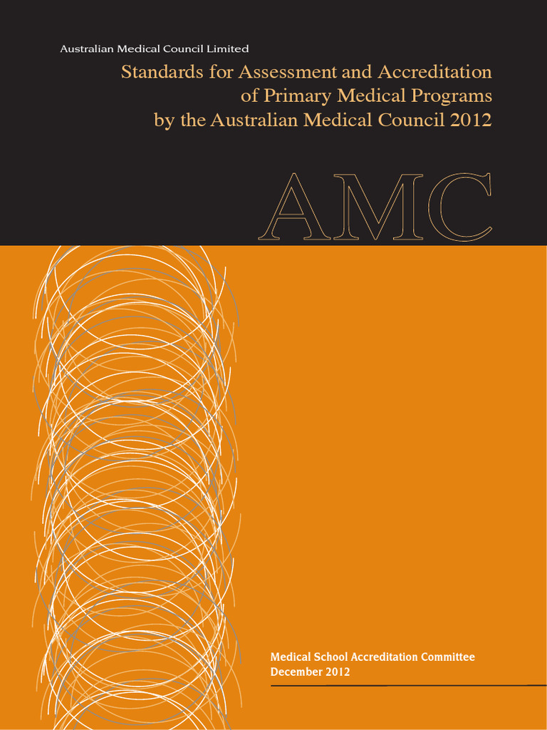 Standards For Assessment and Accreditation of Primary Medical Programs ...
