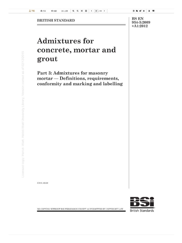 934-3-2009 Admixture | PDF