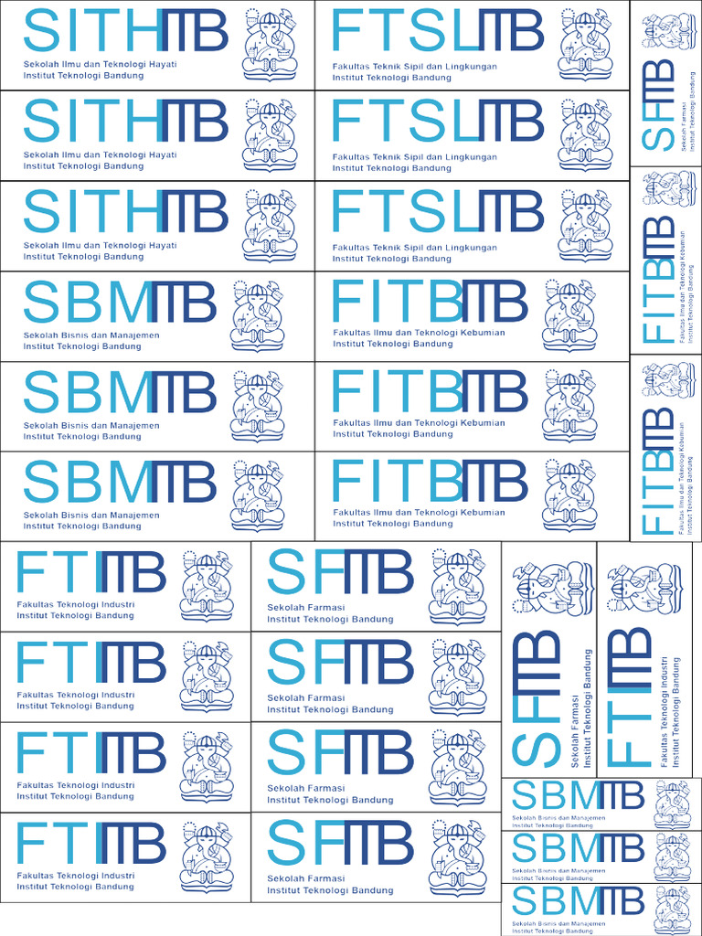 ITB Fakultas Sticker Transparan 1 | PDF