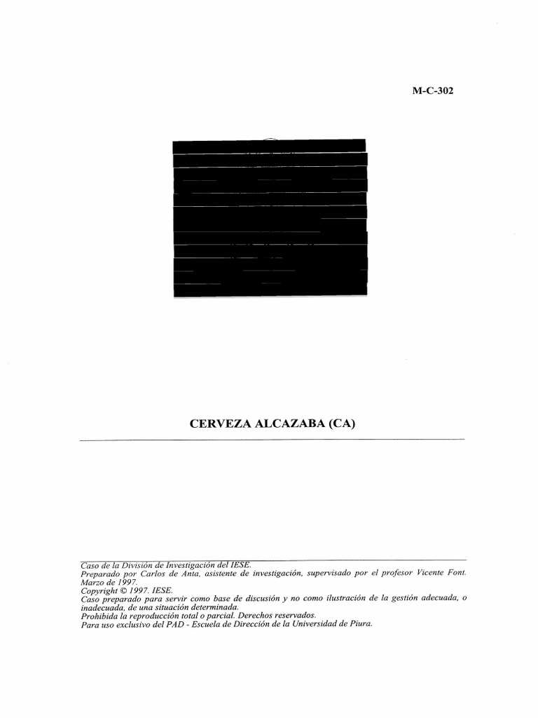 Caso Alcazaba (Opcional) | PDF