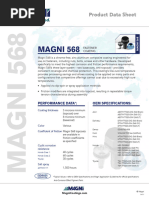 Magni 575 Product Data Sheet | PDF | Chemical Processes | Industrial ...
