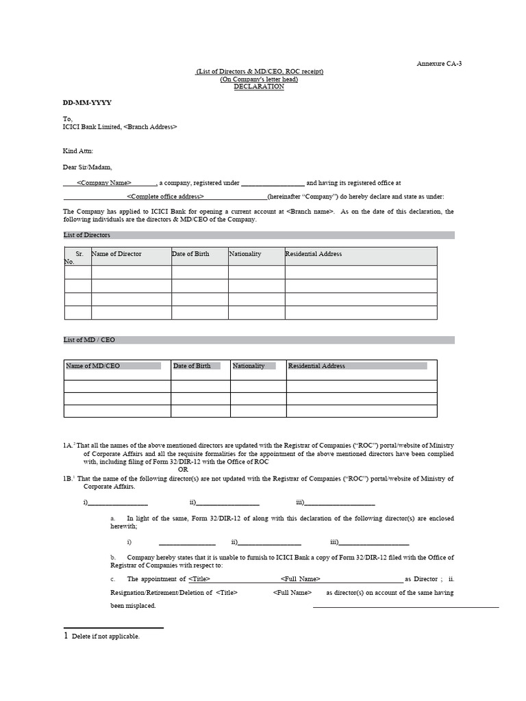 Annexure CA 3 1 | PDF