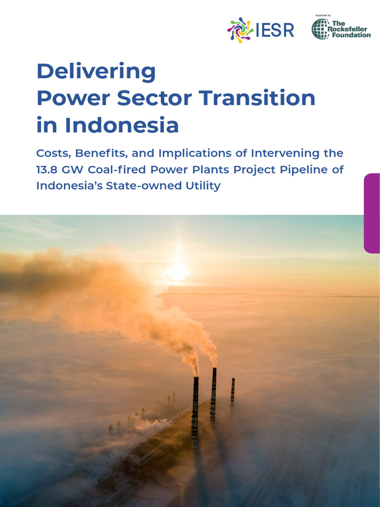 IESR 2023. Delivering Indonesias Power Sector Transition | PDF