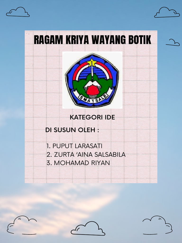 Biru Langit Dan Awan Estetik Minimalis Jadwal Pelajaran Poster Dokumen ...