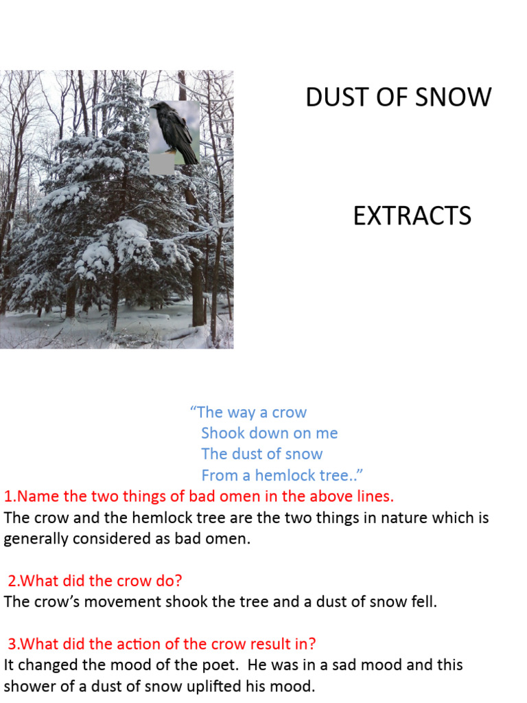 DUST OF SNOW | PDF