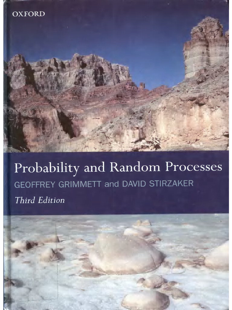 Probability & Random Processes 3ed (Grimmett) | PDF