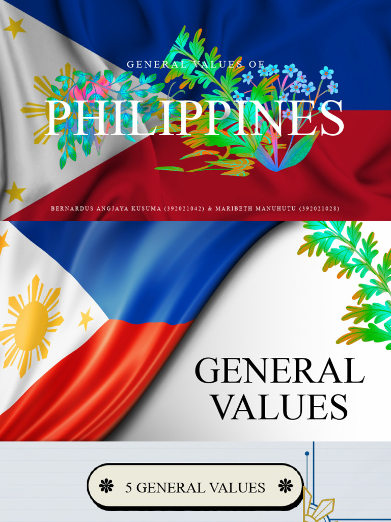 Philippines General Values | PDF