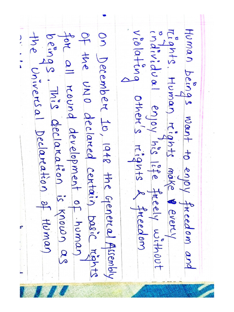 Nature of Human Rights, Sem-4 | PDF