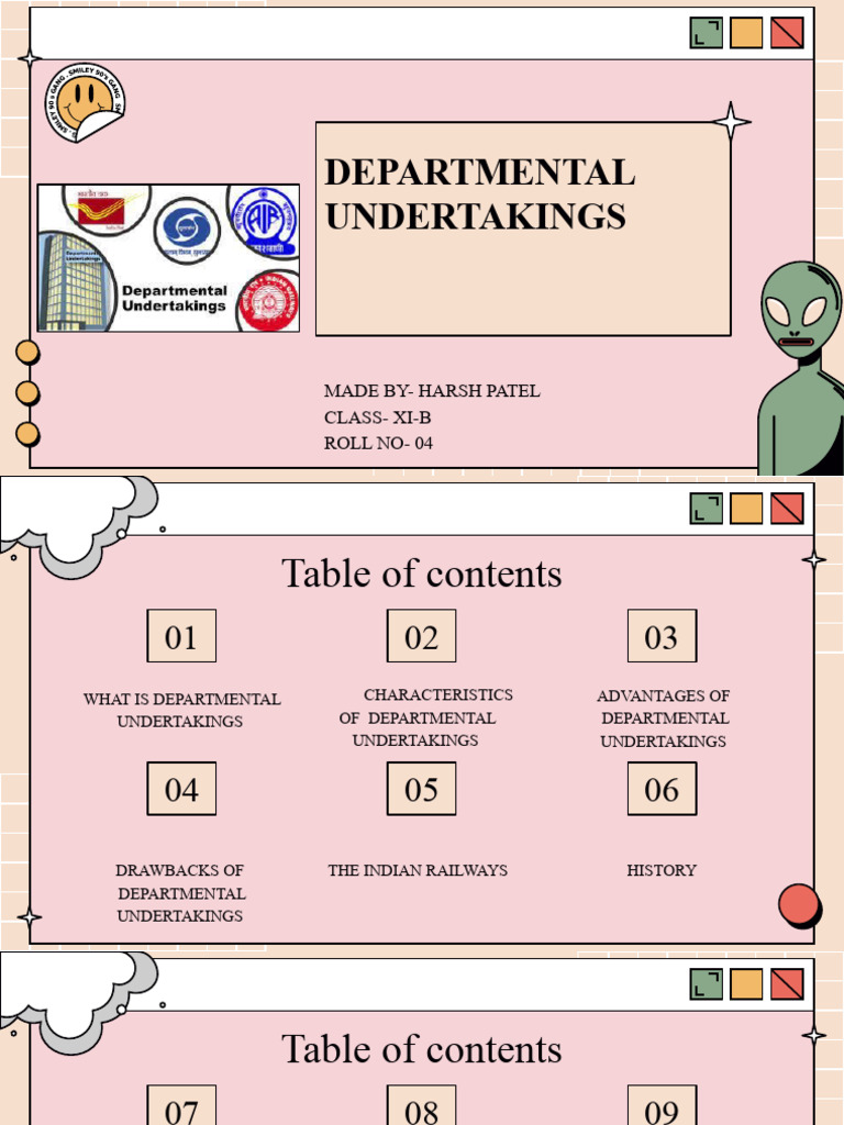 BST Departmental Undertakings | PDF