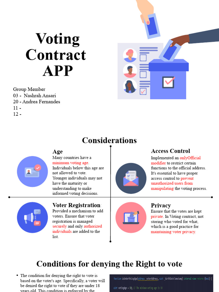 Voting Process Infographics by Slidesgo | PDF Voting Process Infographics by Slidesgo | PDF