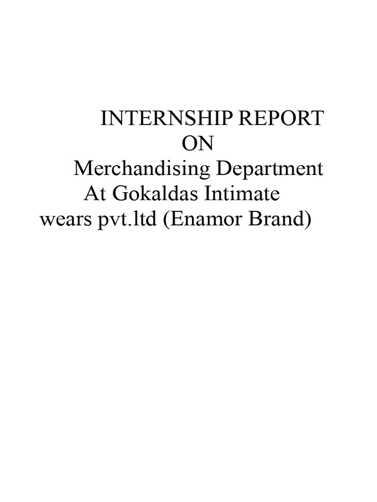 Internship Record Record | PDF