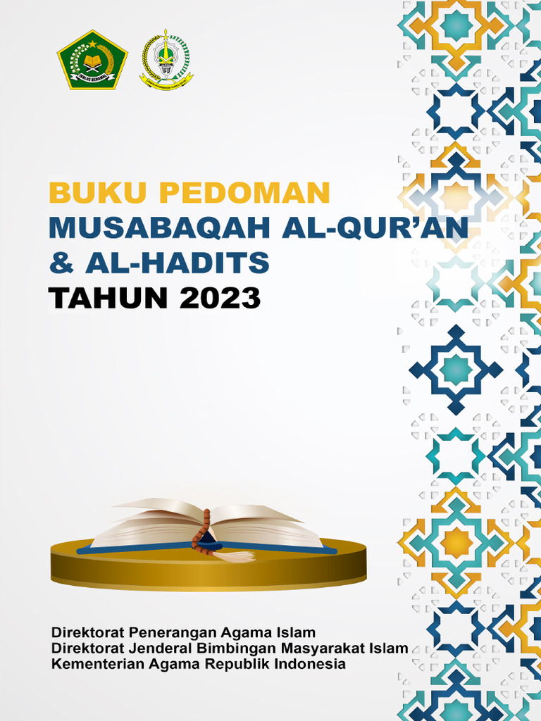 Buku-Pedoman-Mtq Tahun 2023 (Cover | PDF