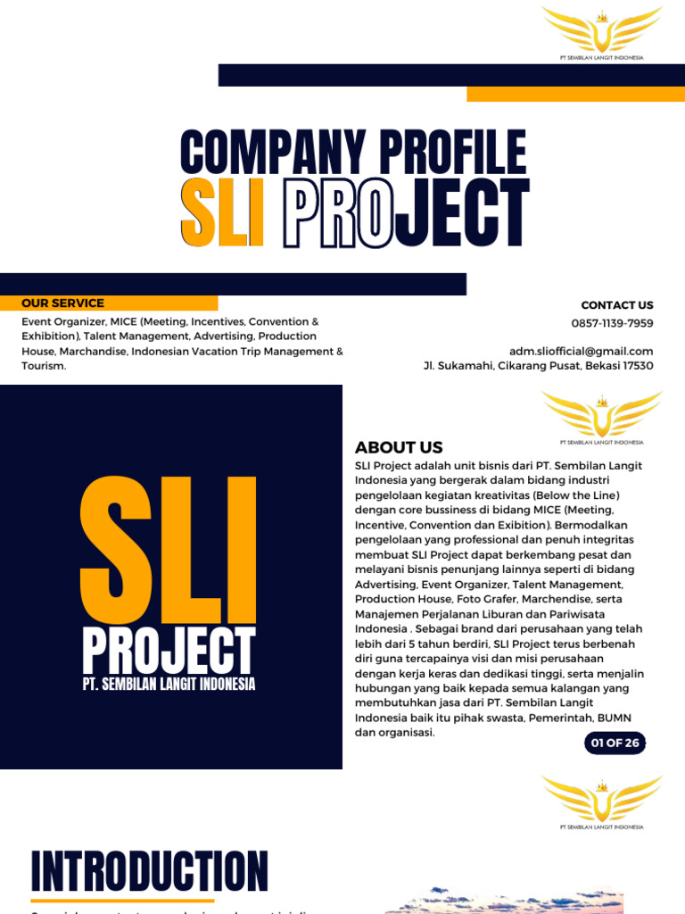 (Company Profile) SLI Project - PTSembilan Langit I - 230906 - 123548 | PDF