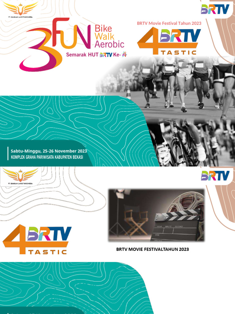 Semarak Hari Guru Nasional Dan HUT BRTV Ke-4 Tahun | PDF