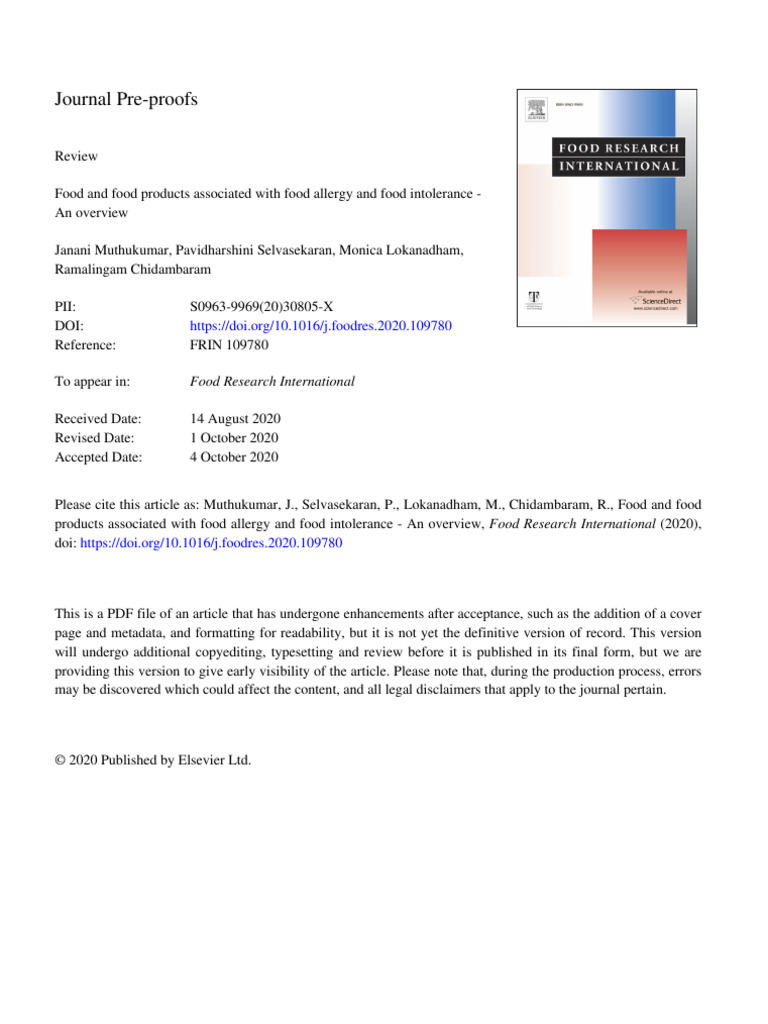 Muthukumar Et Al 2020 | PDF