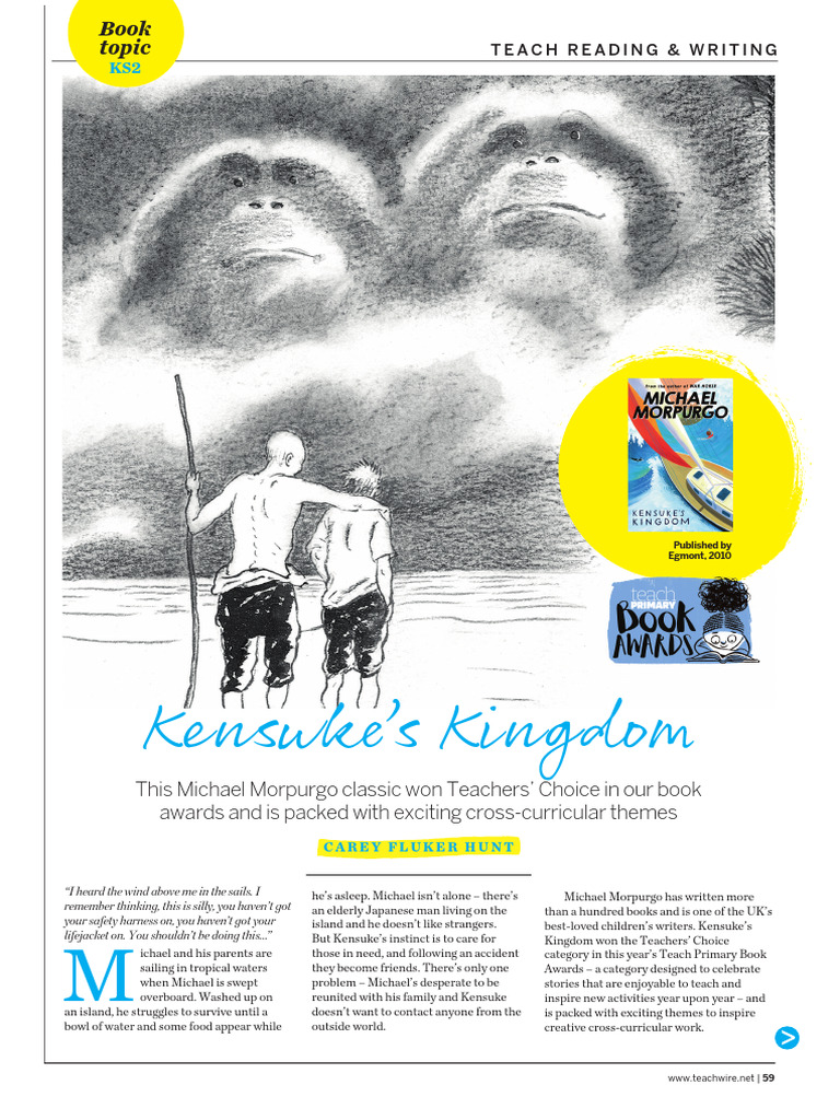 Kensuke's Kingdom - KS2 Cross-Curricular Book Topic | PDF