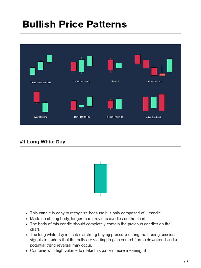 Bullish Price Patterns | PDF