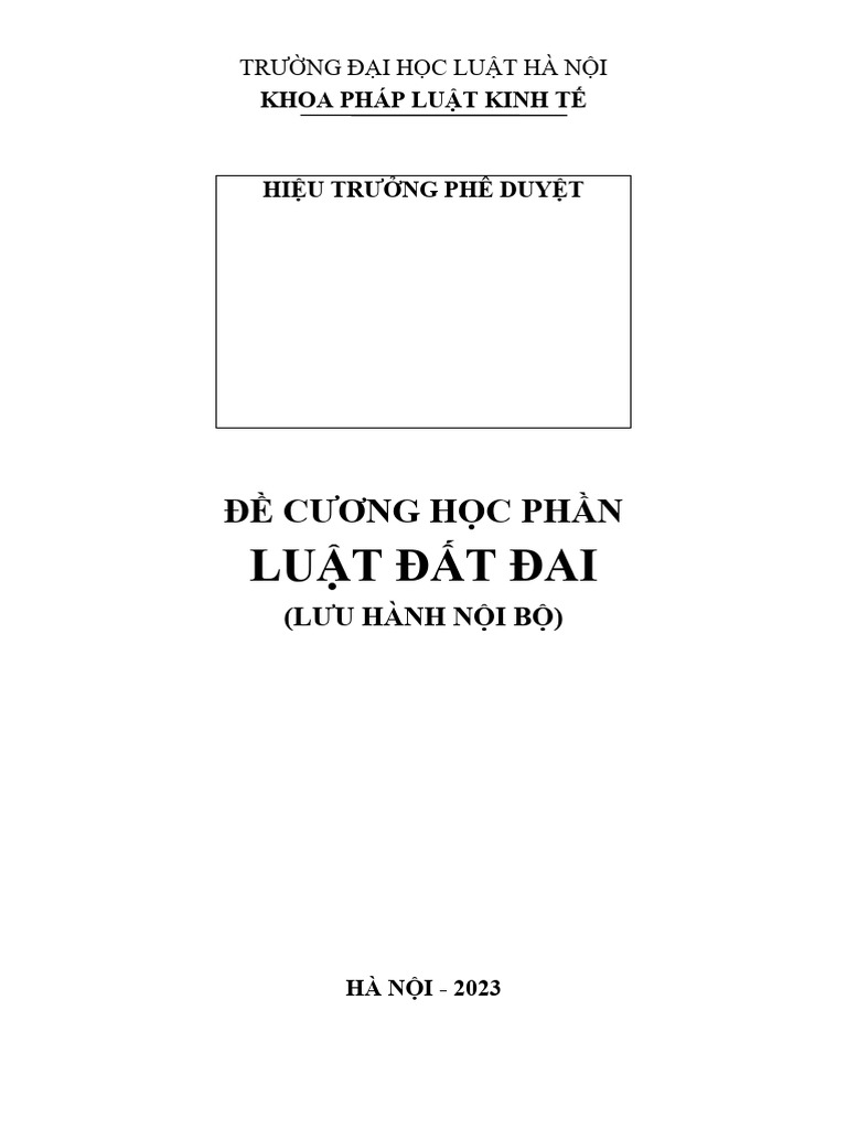 Luat Dat Dai 3TC K46CLC | PDF