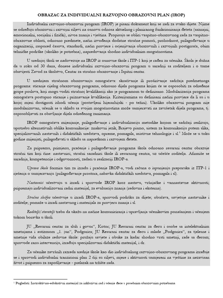 Final Novi Irop SSS | PDF