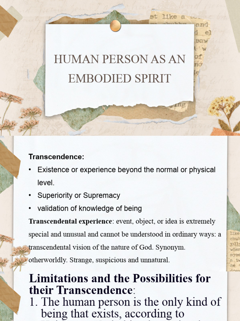 Philo Week 6 | PDF | Transcendence (Philosophy) | Morality