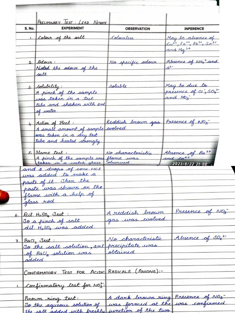 Chemistry Record (2) | PDF