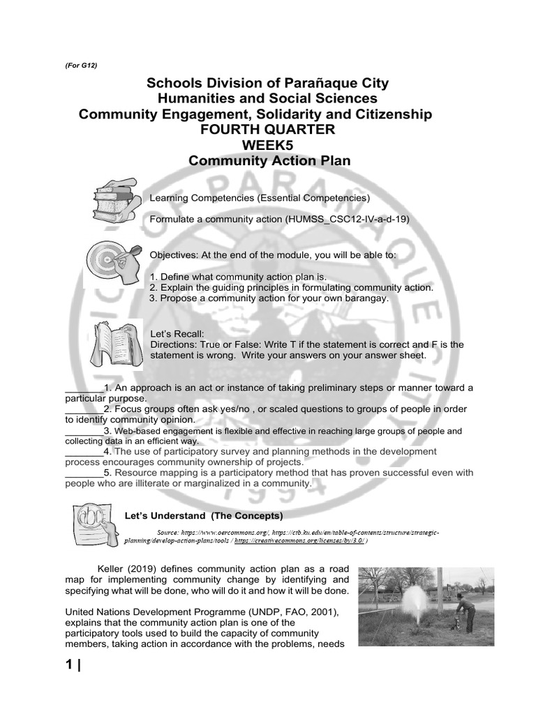 HUMSSCESC Grade12 Quarter4 Module Week5-1 | PDF