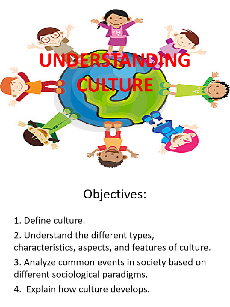 1 Understanding Culture | PDF