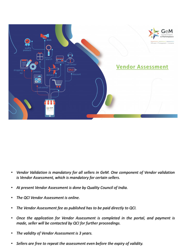 Vendor Assessment | PDF | Computing