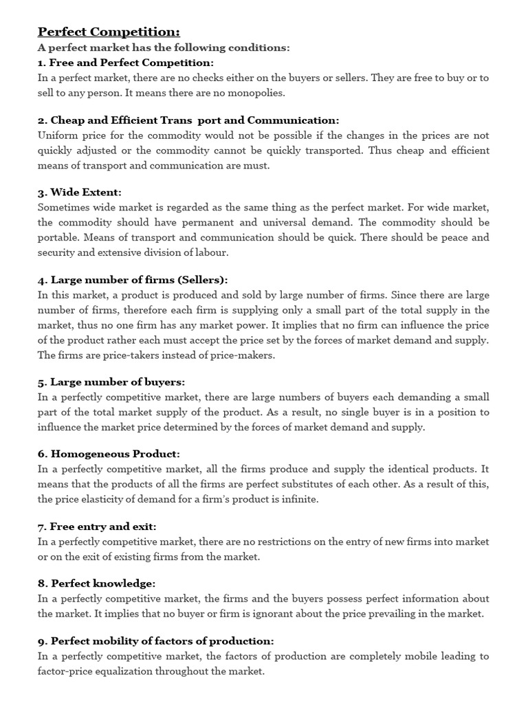 Module 3market Structures | PDF