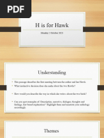 Themes and Analysis of H is for Hawk | PDF