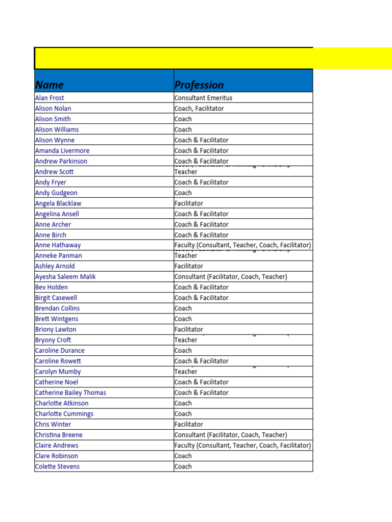 Website Data Directory | PDF