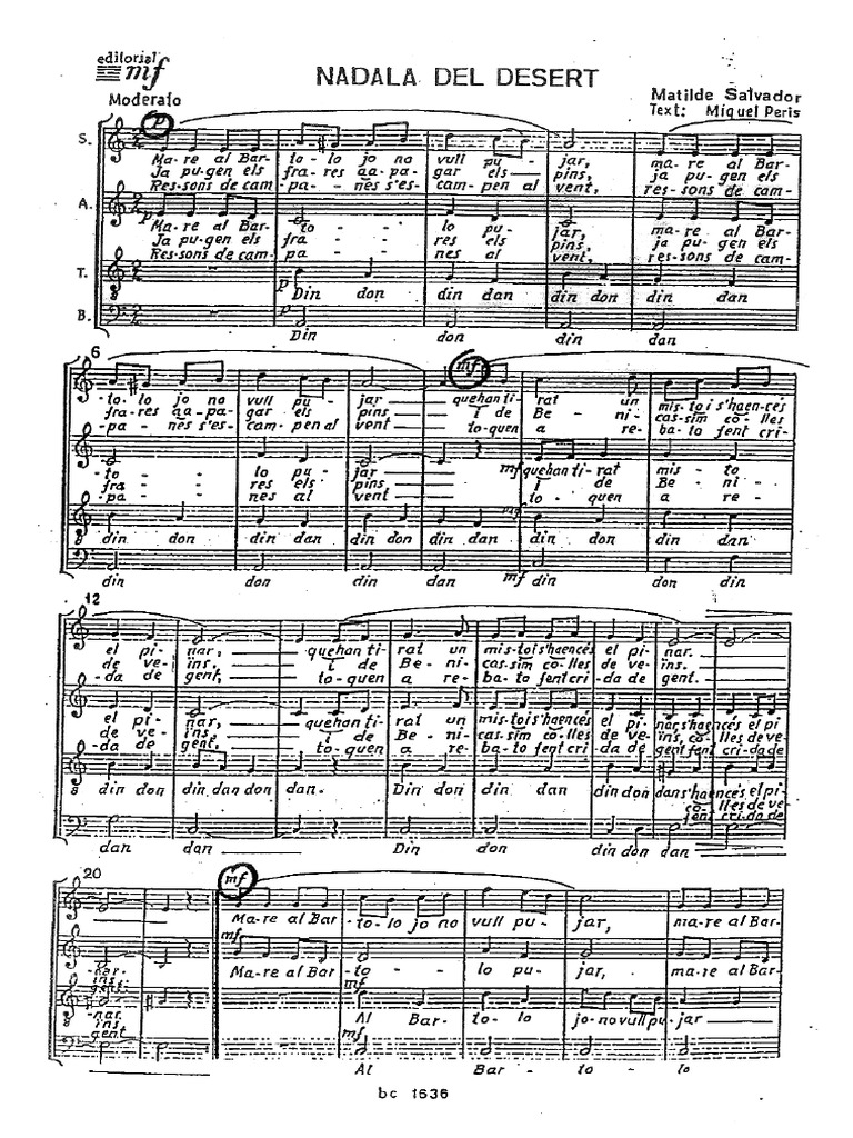 NADALA DEL DESERT - M. Salvador | PDF