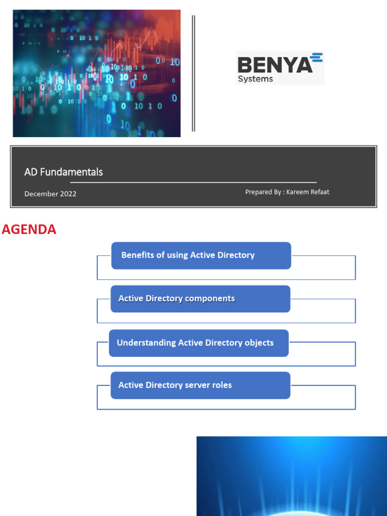 Ad Fundamentals V1 Pdf Active Directory System Software