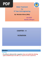 Rapid Sand Filtration Process Overview | PDF | Filtration | Water ...