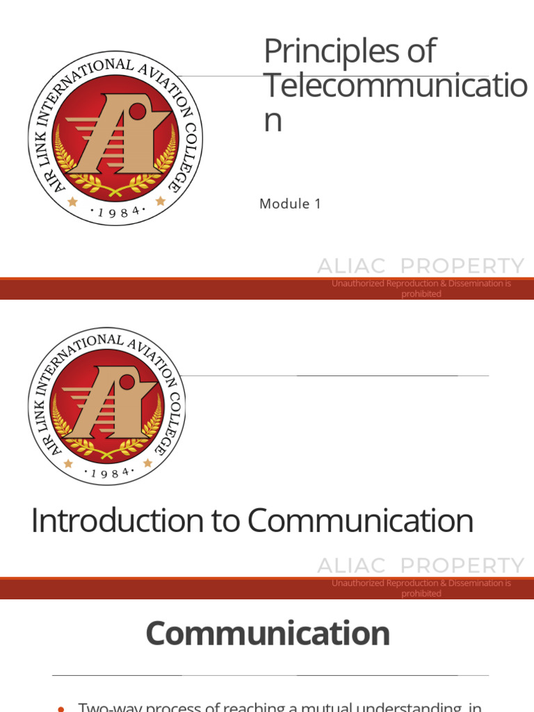Module 1 - Introduction To Communication | PDF Module 1 - Introduction To Communication | PDF