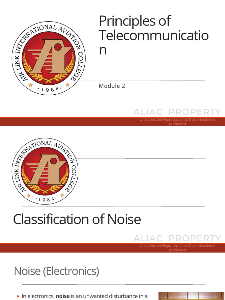 Module 2 - Classification of Noise | Download Free PDF | Radio ...