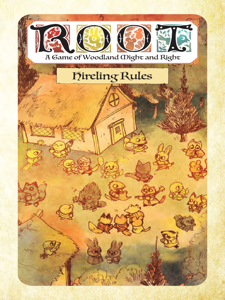 Root Hireling Rulebook | PDF