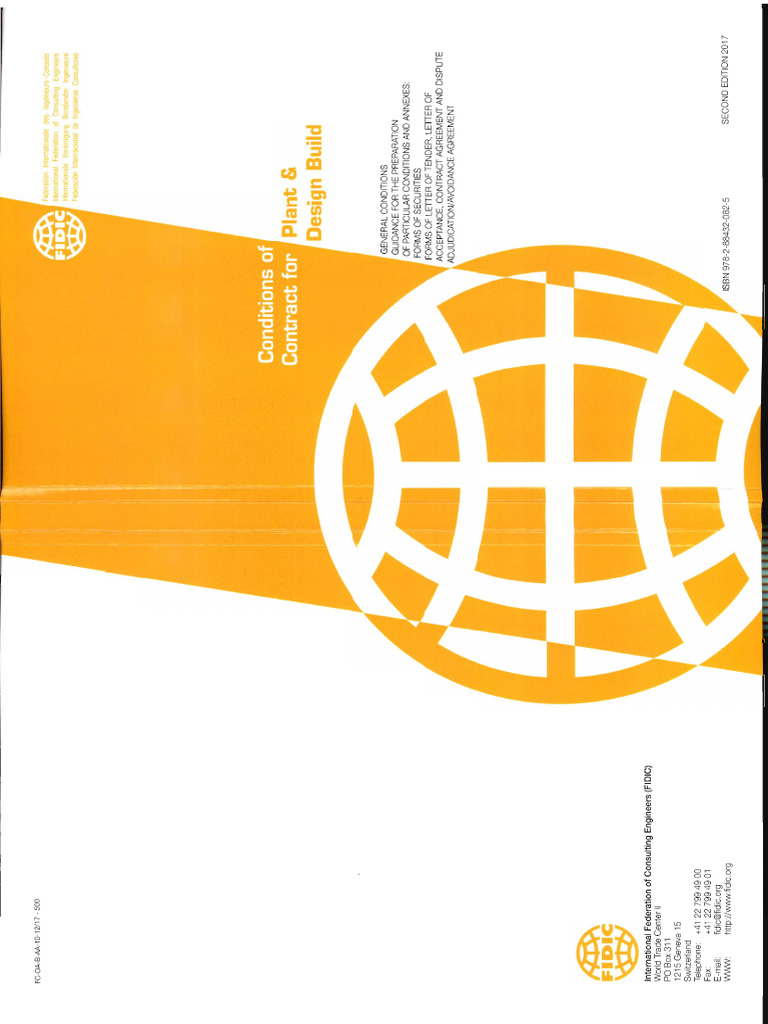 Plant & Design Build Yellow Book | PDF