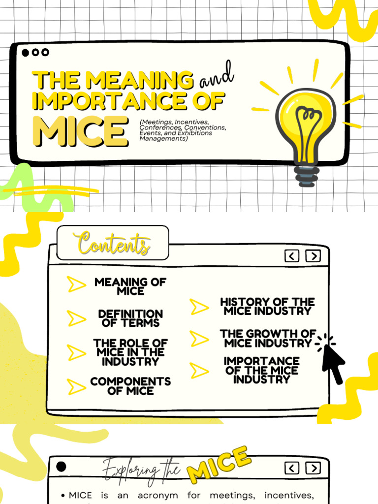 MICE (Group 1) | PDF