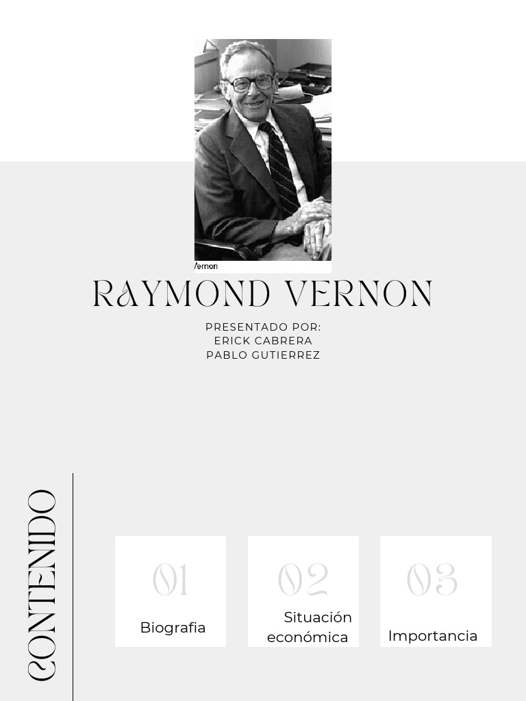 Raymond Vernon | PDF